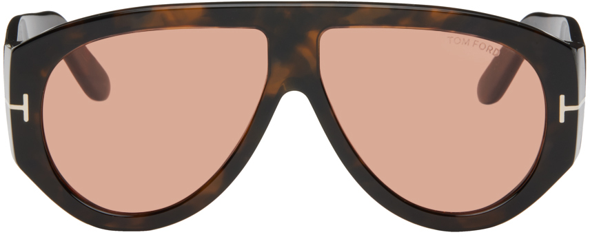 TOM FORD: Brown Bronson Sunglasses | SSENSE