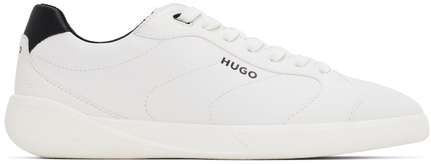 Hugo: White Cupsole Sneakers | SSENSE