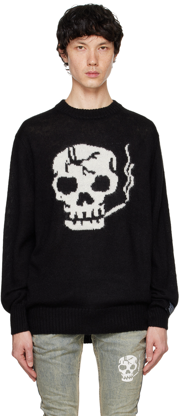Ksubi: Black 'Dead' Sweater | SSENSE UK