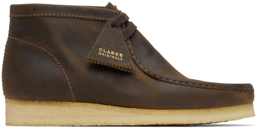 Clarks Originals: Brown Wallabee Desert Boots | SSENSE Canada