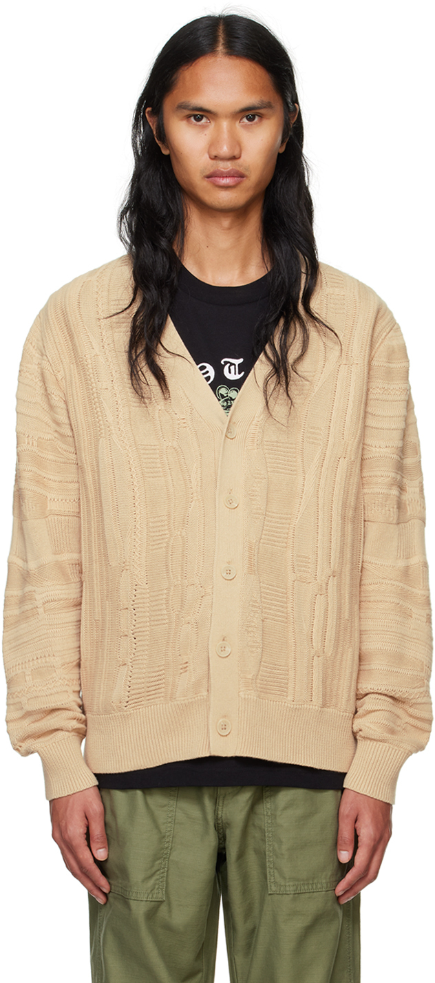 Levi's: Beige Richmond Cardigan | SSENSE Canada