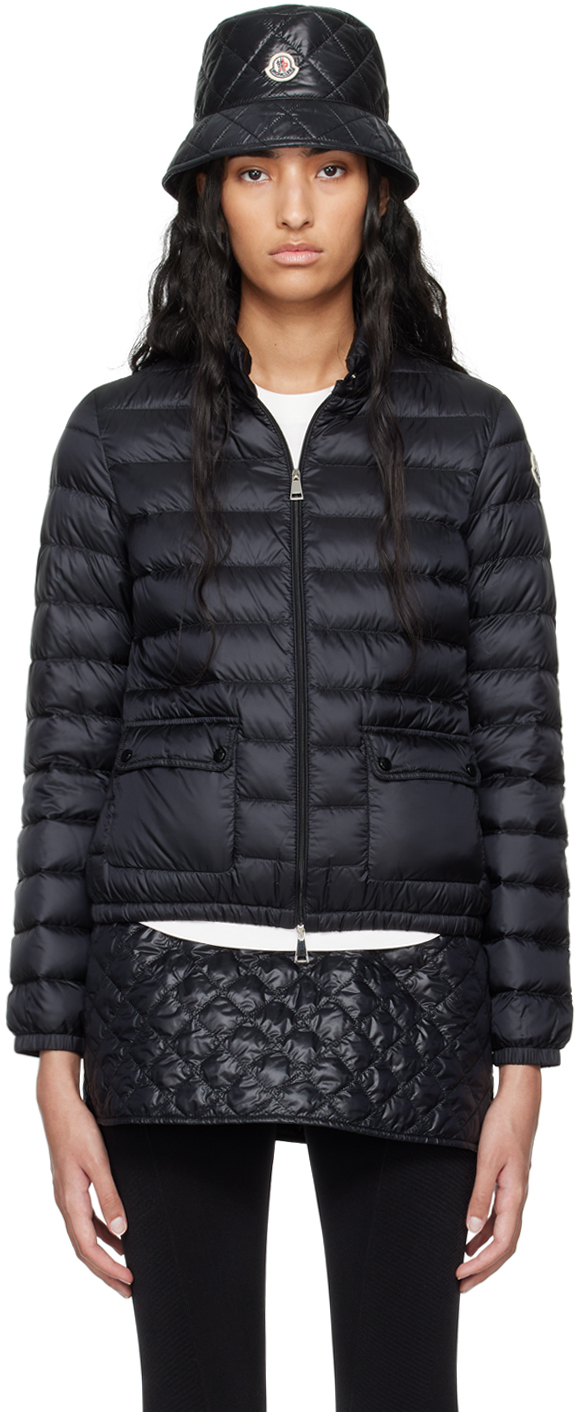 Moncler: Black Lans Down Jacket | SSENSE