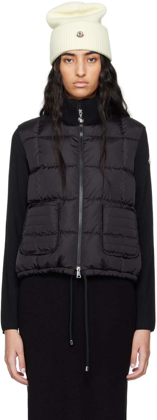 Moncler down cardigan store