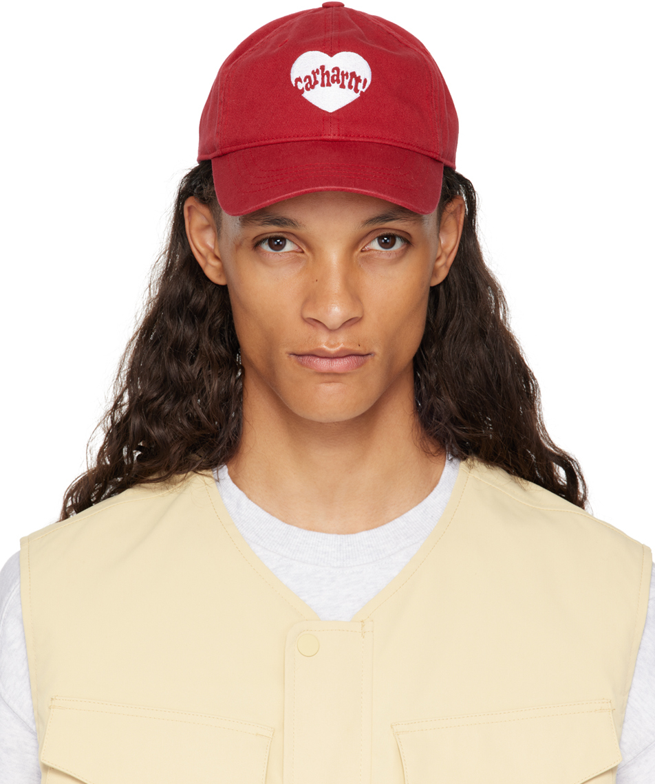 Carhartt Work In Progress: Red Amour Cap | SSENSE
