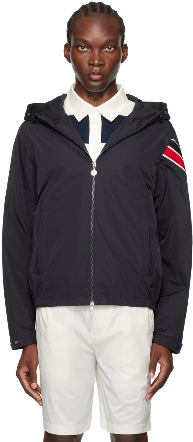 Moncler: Navy Claut Jacket | SSENSE