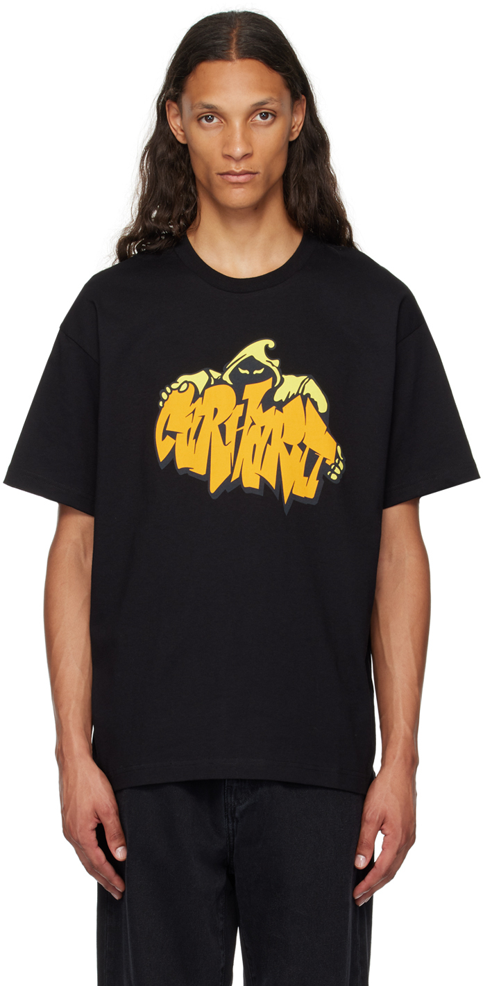 Carhartt Work In Progress: Black Yute T-shirt | SSENSE