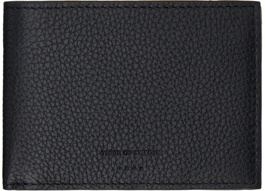Tiger of Sweden: Black Wivalius P Wallet | SSENSE