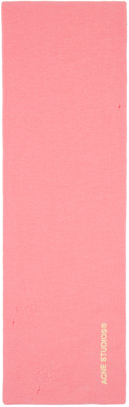 Pink Kornoto Vintage Scarf by Acne Studios on Sale