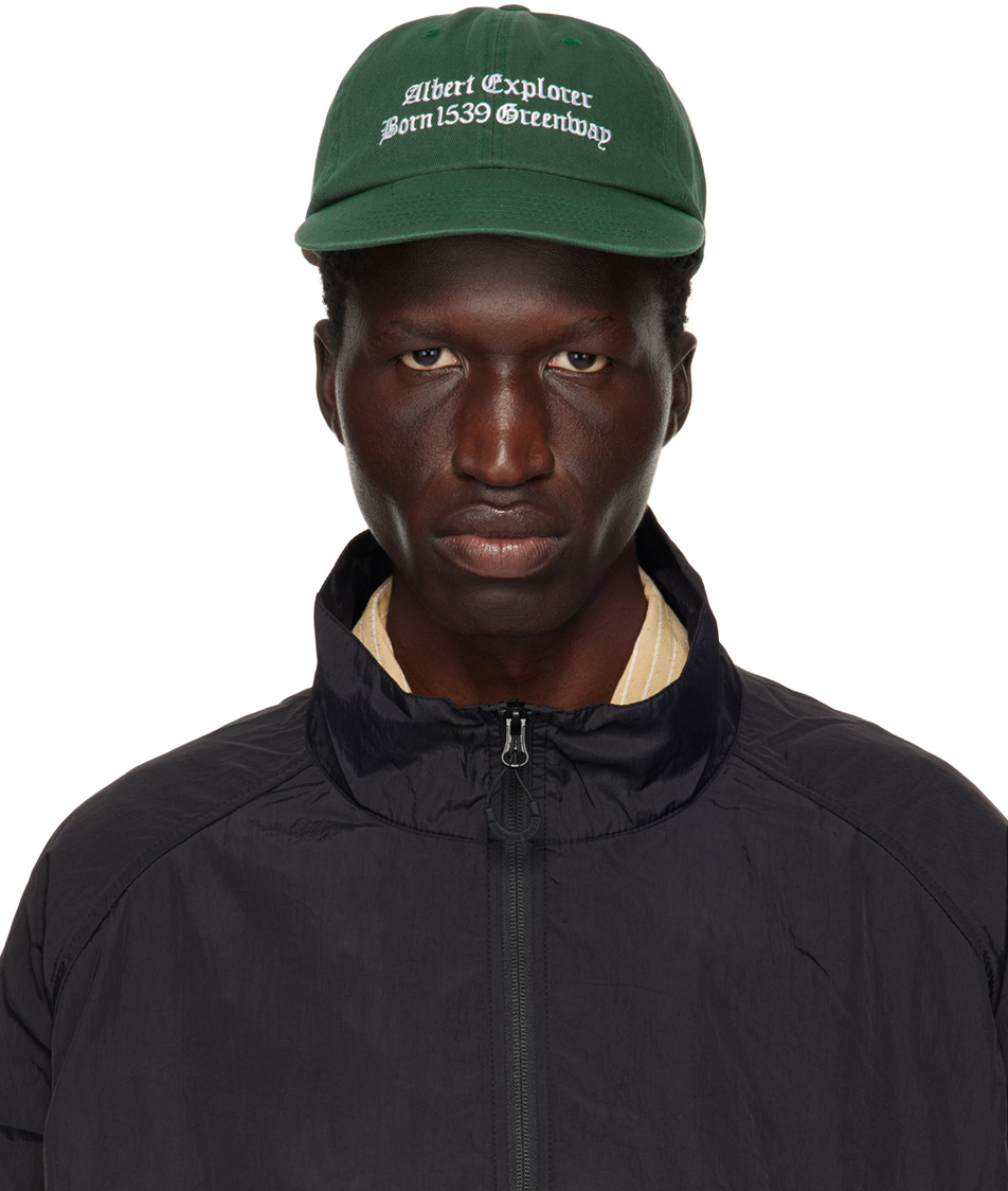 Uniform Bridge: Green 'Albert Explorer' Cap | SSENSE