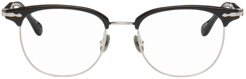 Matsuda: Black M2048 Glasses | SSENSE UK