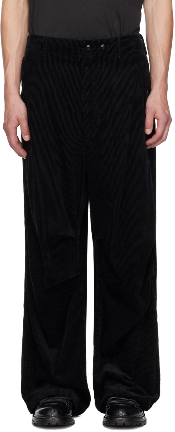Engineered Garments: Black Over Trousers | SSENSE