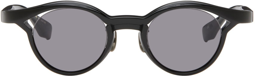 FACTORY900: SSENSE Exclusive Black RF-180 Sunglasses | SSENSE