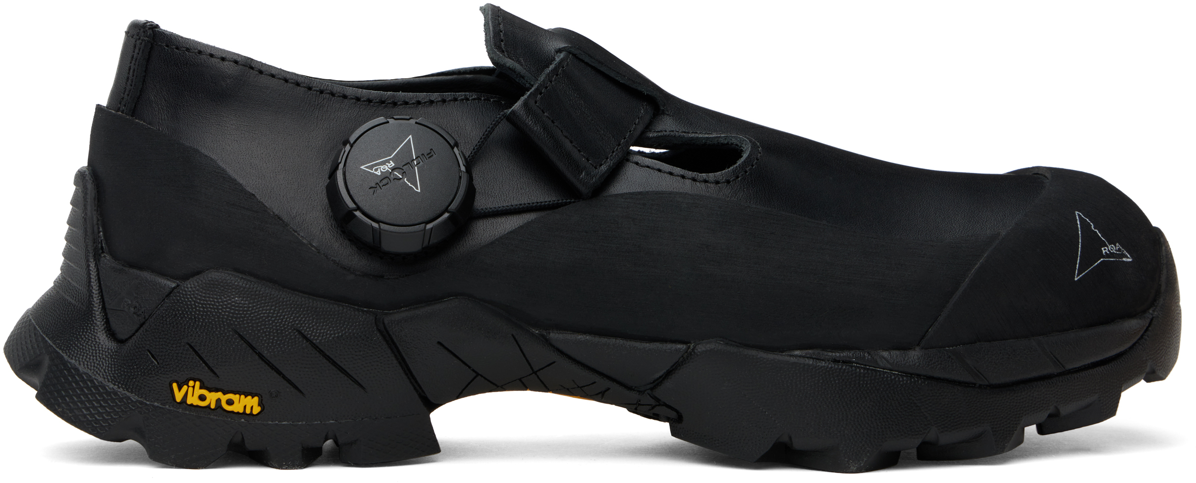 Black Pala Sneakers by ROA on Sale