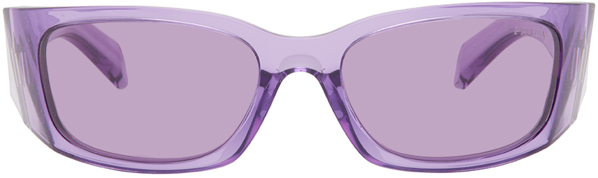 Purple Symbole Sunglasses by Prada Eyewear on Sale