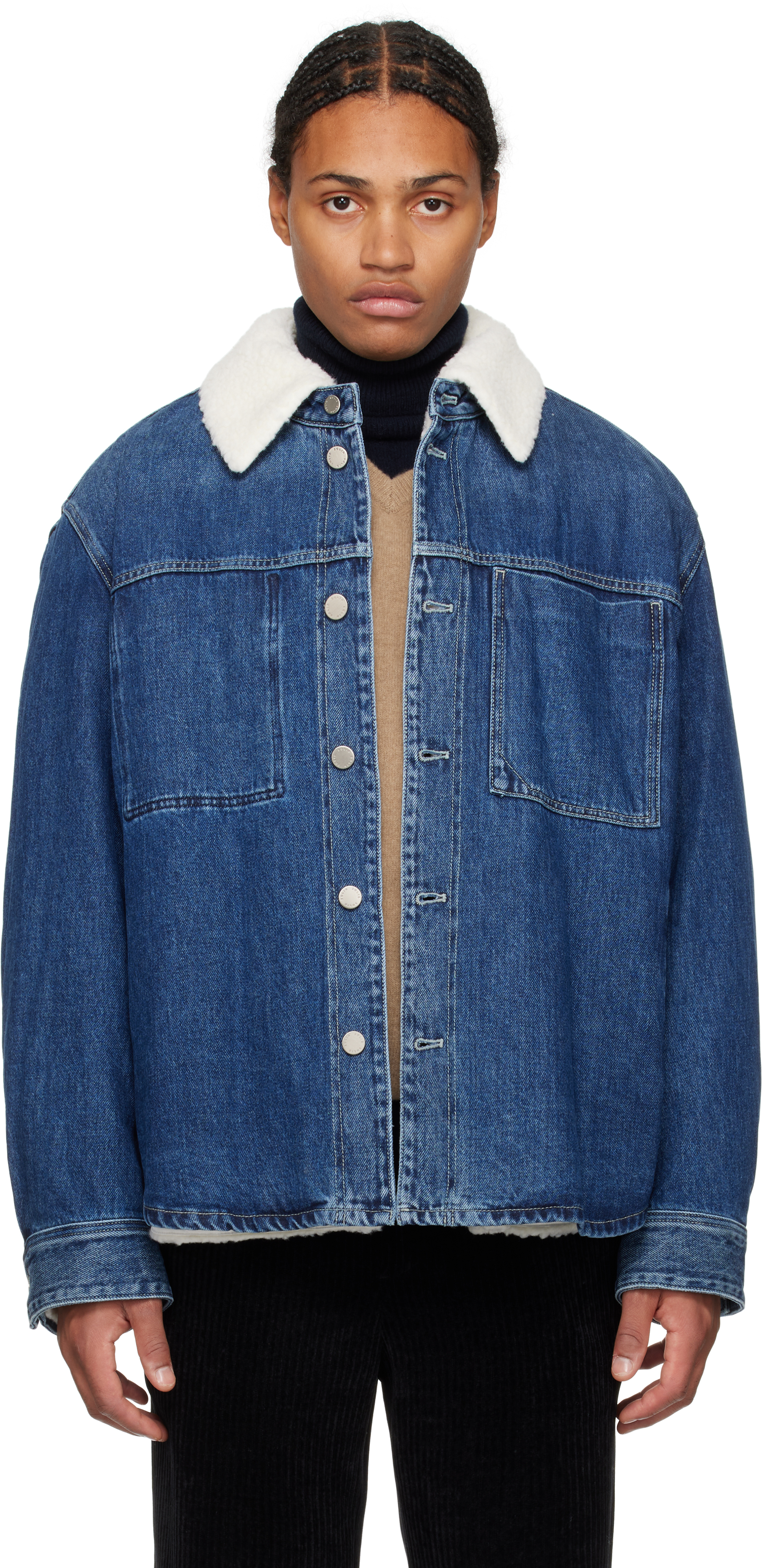 Solid Homme denim jackets for Men | SSENSE Canada