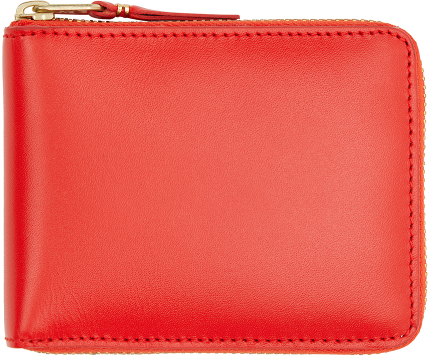 COMME des GARÇONS WALLETS: Red Classic Wallet | SSENSE