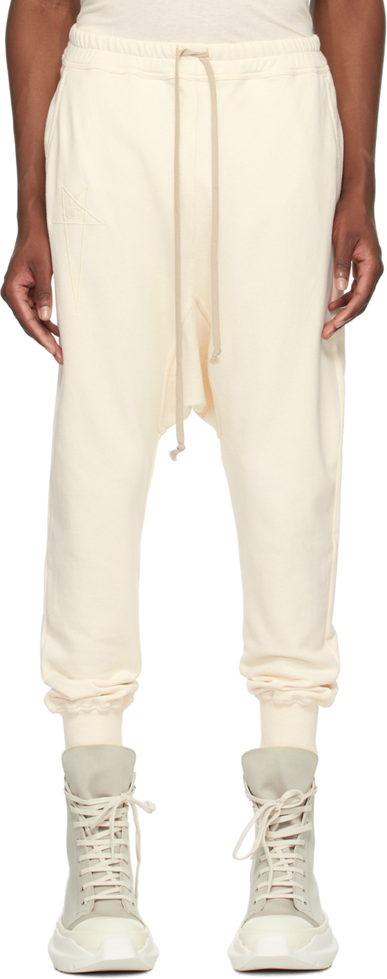 Rick Owens: Off-White Champion Edition Sweatpants | SSENSE