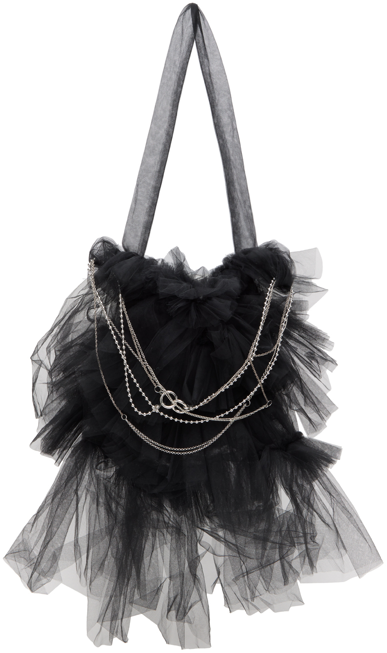 Collina Strada: Black Small Mist Bag | SSENSE