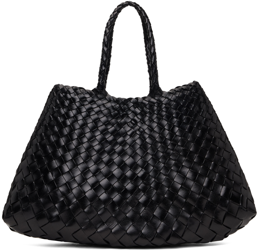 Dragon Diffusion: Black Santa Croce Small Tote | SSENSE