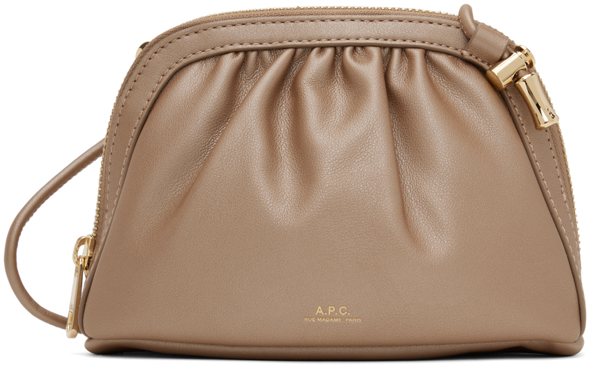 A.P.C.: Pink Ninon Small Drawstring Bag | SSENSE