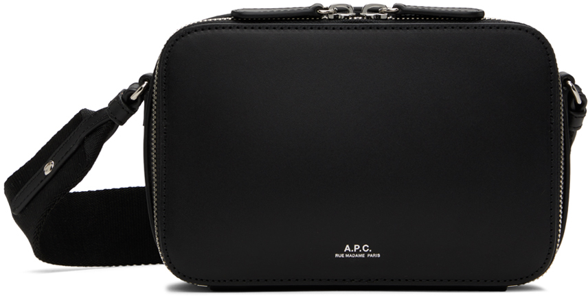 A.P.C.: Black Soho Camera Bag | SSENSE