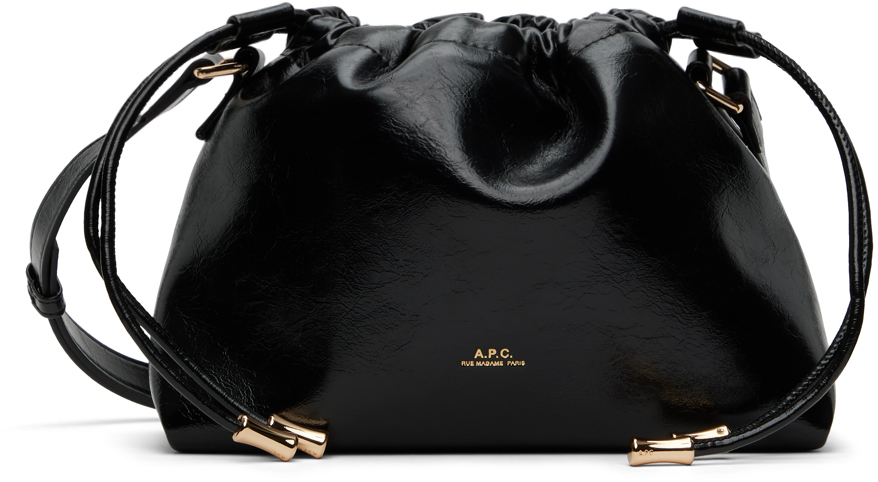 Black Ninon Mini Bag by A.P.C. on Sale