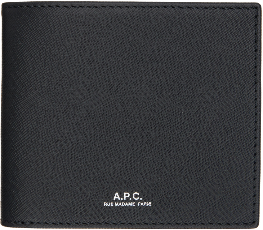 A.P.C.: Black Aly Wallet | SSENSE Canada