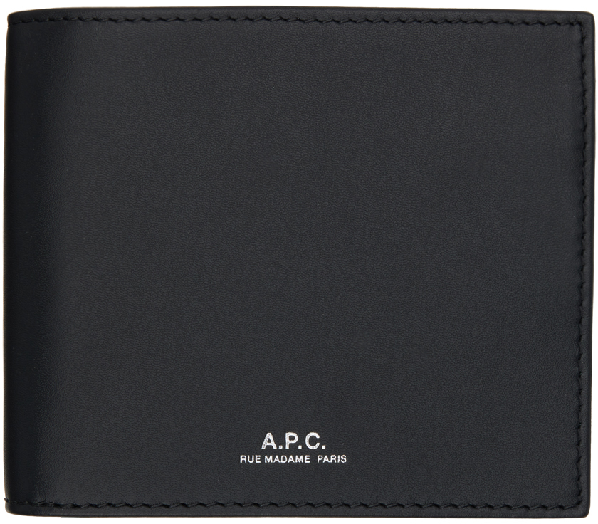 A.P.C.: Black Aly Wallet | SSENSE