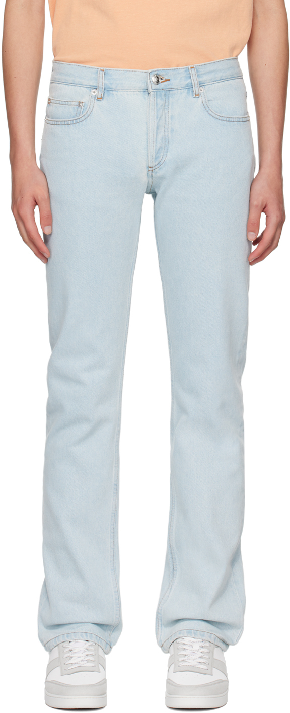 Blue New Standard Jeans by A.P.C. on Sale