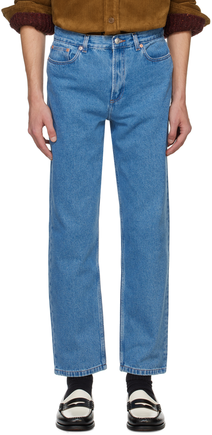 A.P.C.: 蓝色 Martin 牛仔裤 | SSENSE