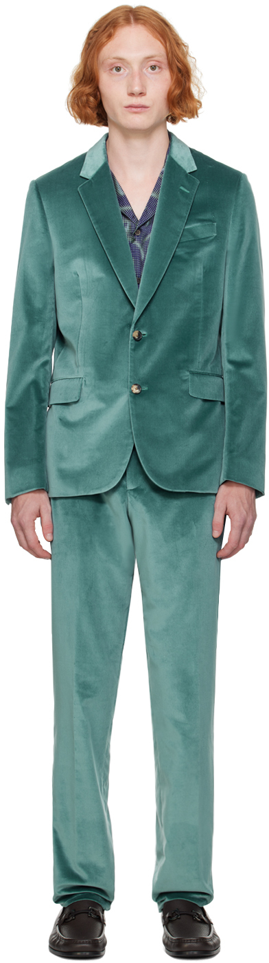 Paul Smith: Blue Single-Breasted Suit | SSENSE