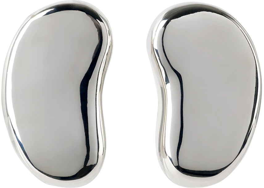 Silver Bean Cutlery Rest Set by Gohar World | SSENSE