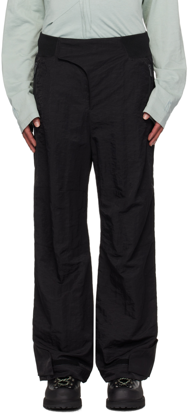 Black Turf Trousers by A. A. Spectrum on Sale