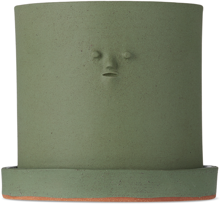 Green Mini Face Planter Set by Rami Kim Studio | SSENSE