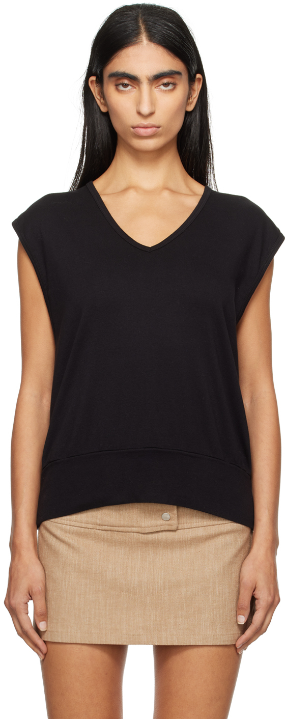 Gil Rodriguez: Black Billie Oversized Tank Top | SSENSE
