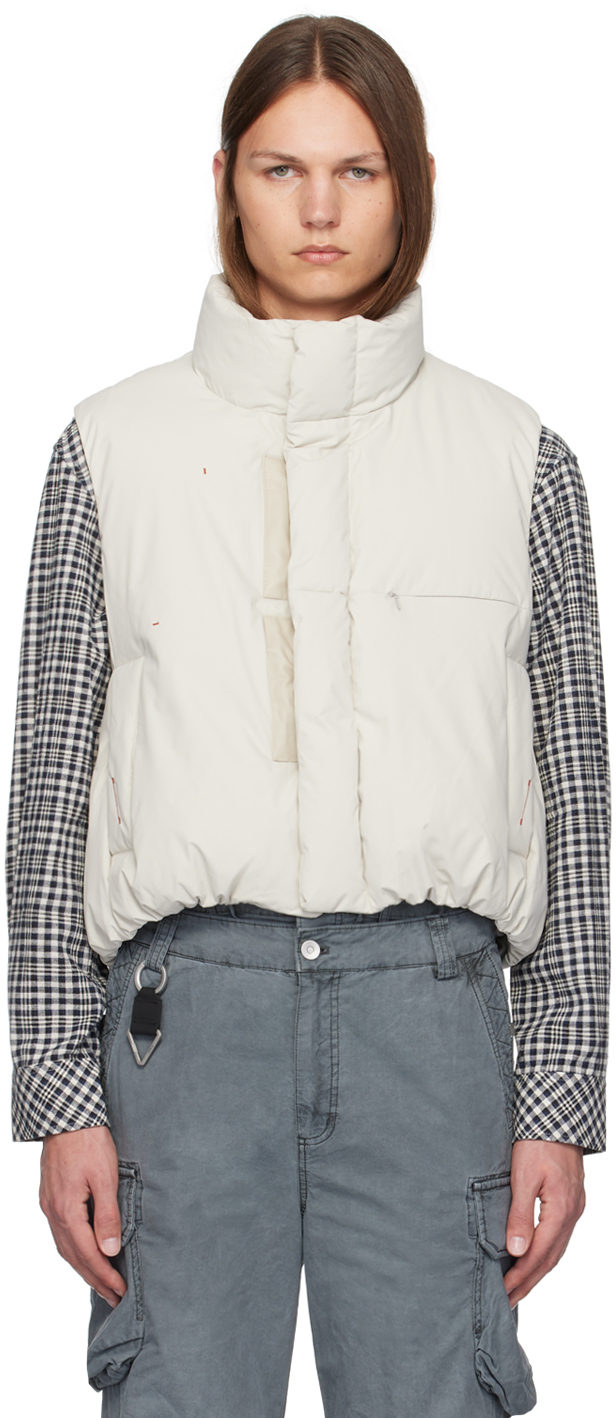 Off-White Kazimir Down Vest by C2H4 on Sale
