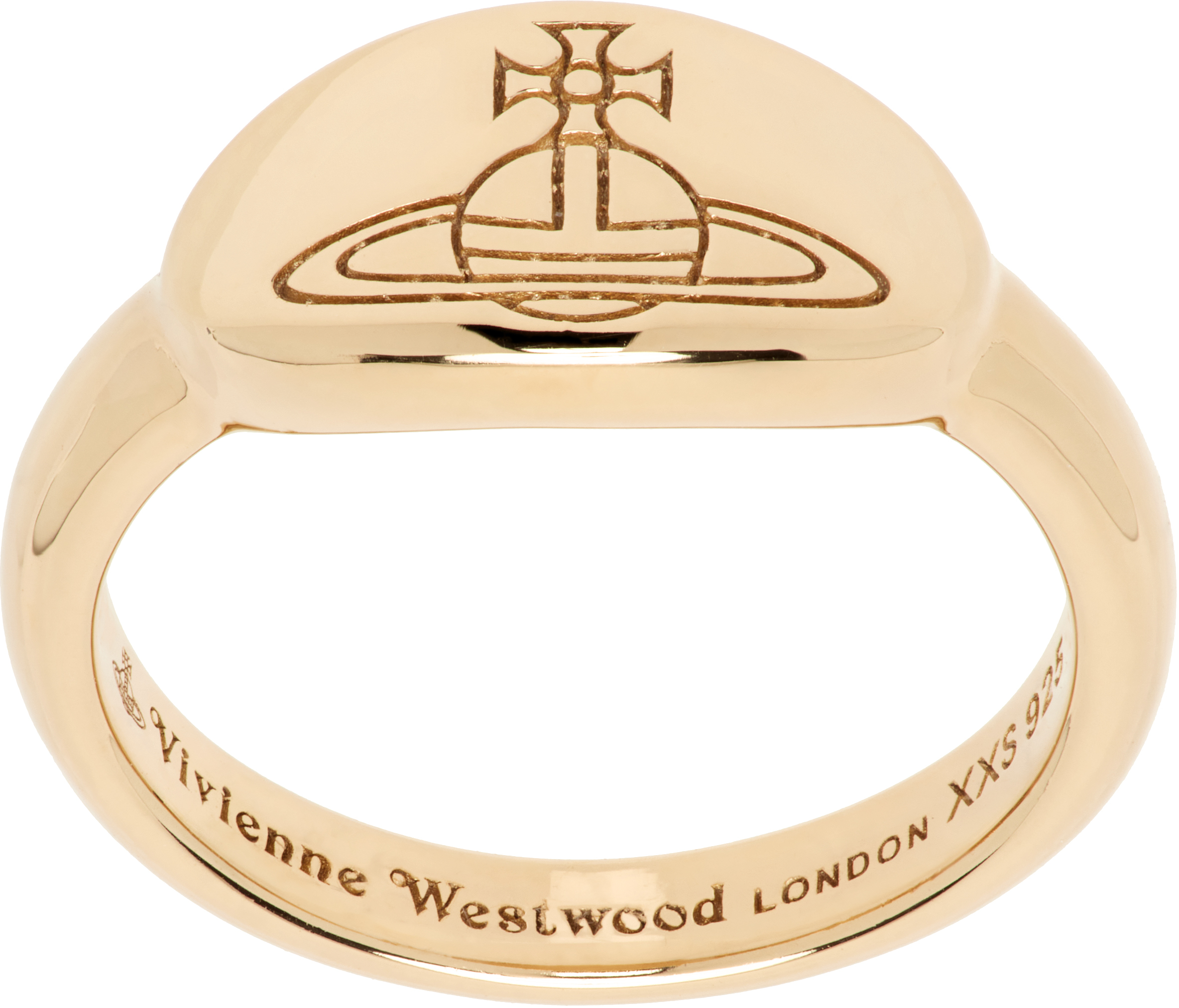 Vivienne Westwood: Gold Tilly Ring | SSENSE