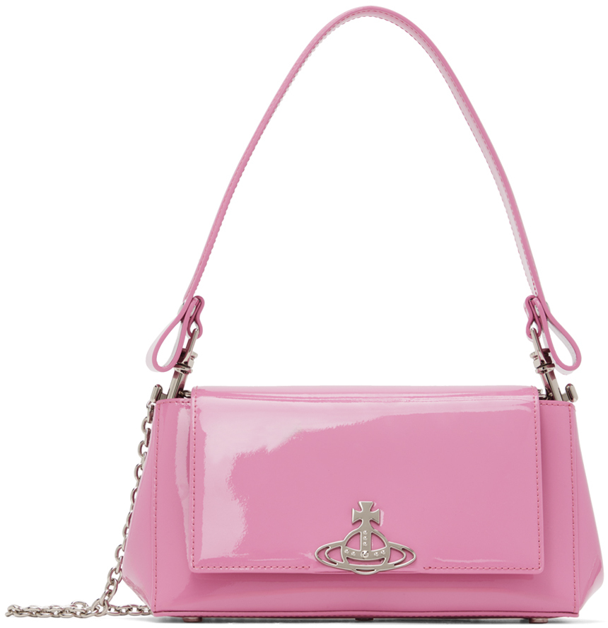 Pink Hazel Medium Bag by Vivienne Westwood on Sale