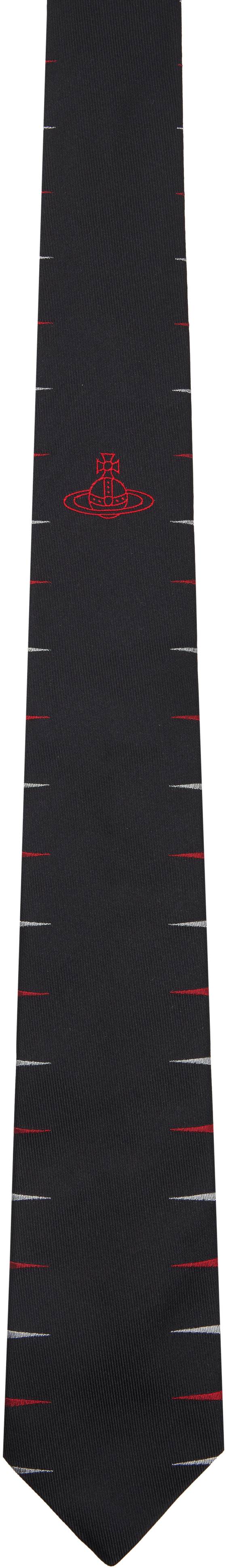 Vivienne Westwood: Black Game Tie | SSENSE