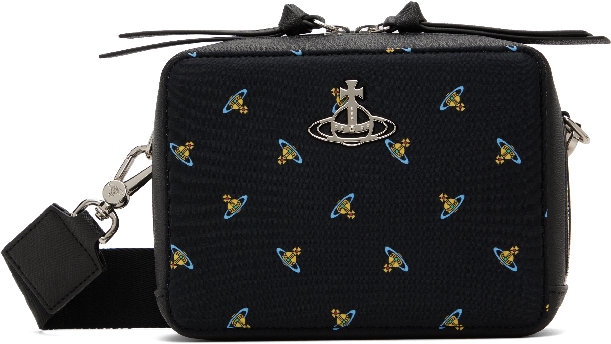 Black Melih Camera Bag by Vivienne Westwood on Sale