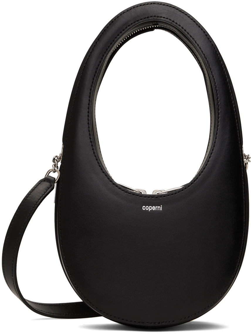 Coperni: Black Mini Cross Body Swipe Bag | SSENSE