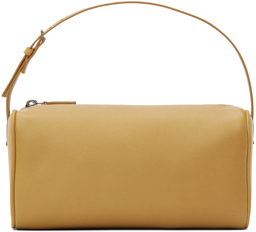 The Row: Beige 90's Bag | SSENSE The Row: Beige 90's Bag | SSENSE