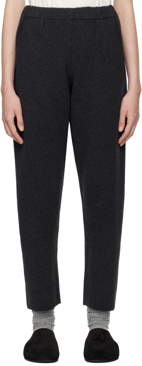 The Row: Gray Herea Lounge Pants | SSENSE