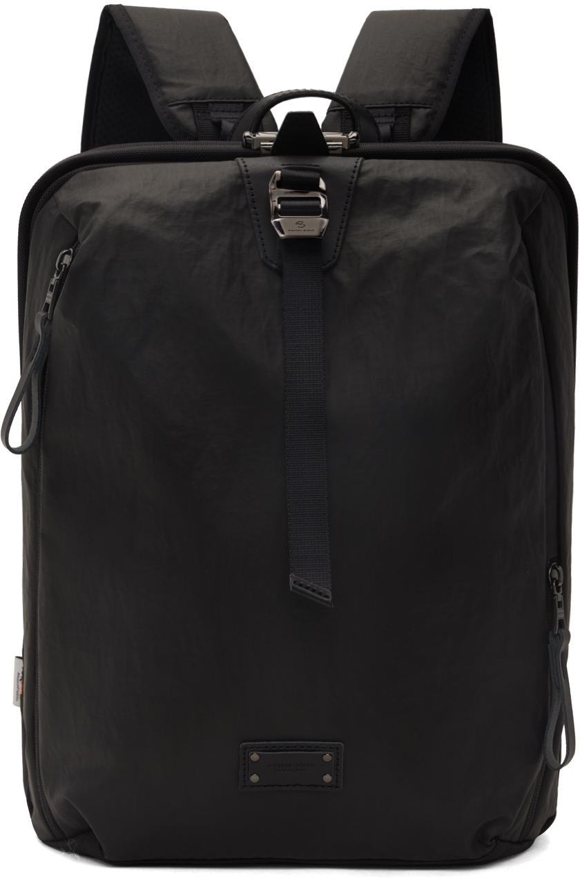 master-piece: Black Bump L Backpack | SSENSE Canada