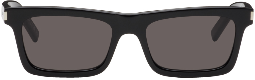 Saint Laurent: Black SL 461 Betty Sunglasses | SSENSE Canada