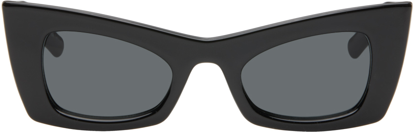 Saint Laurent: Black SL 702 Sunglasses | SSENSE