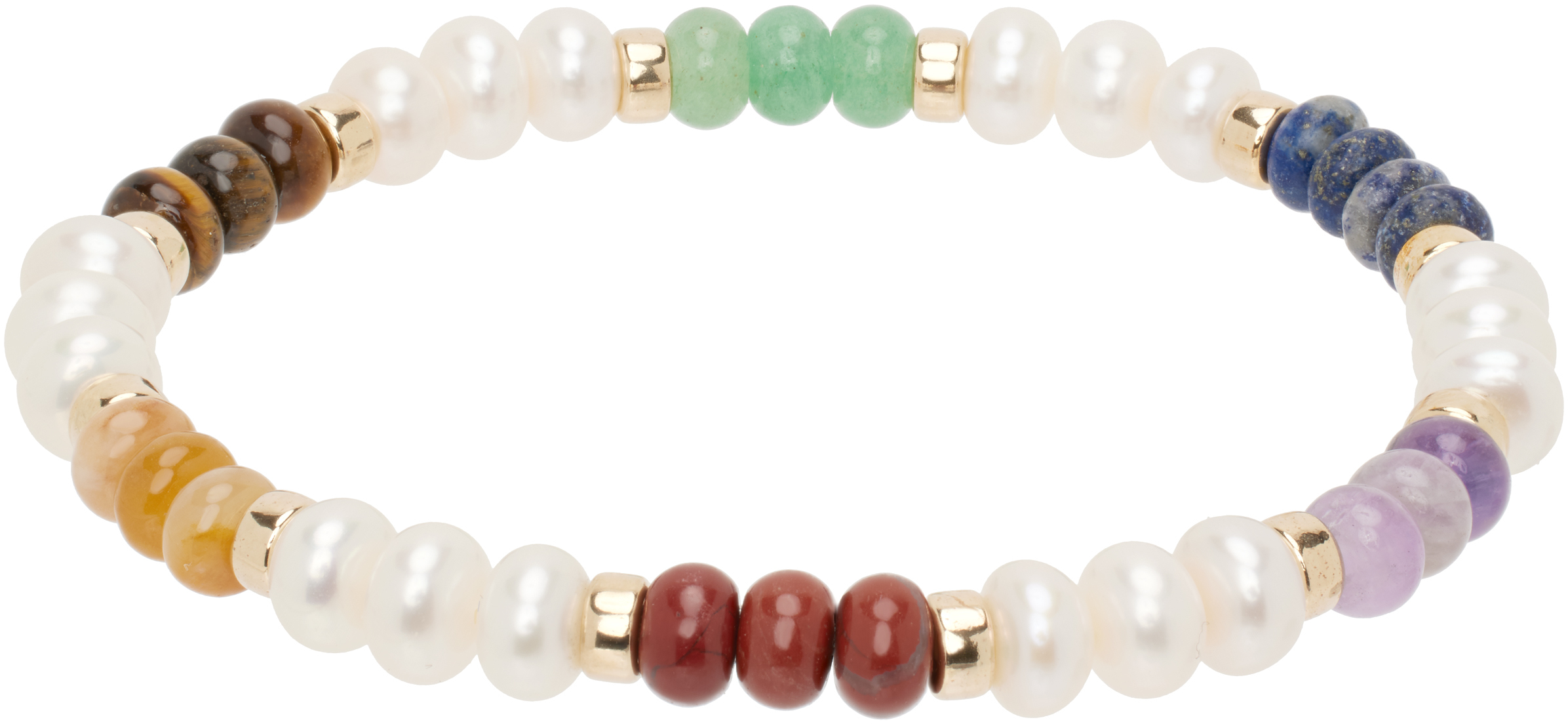 Multicolor Kalid Bracelet by éliou on Sale