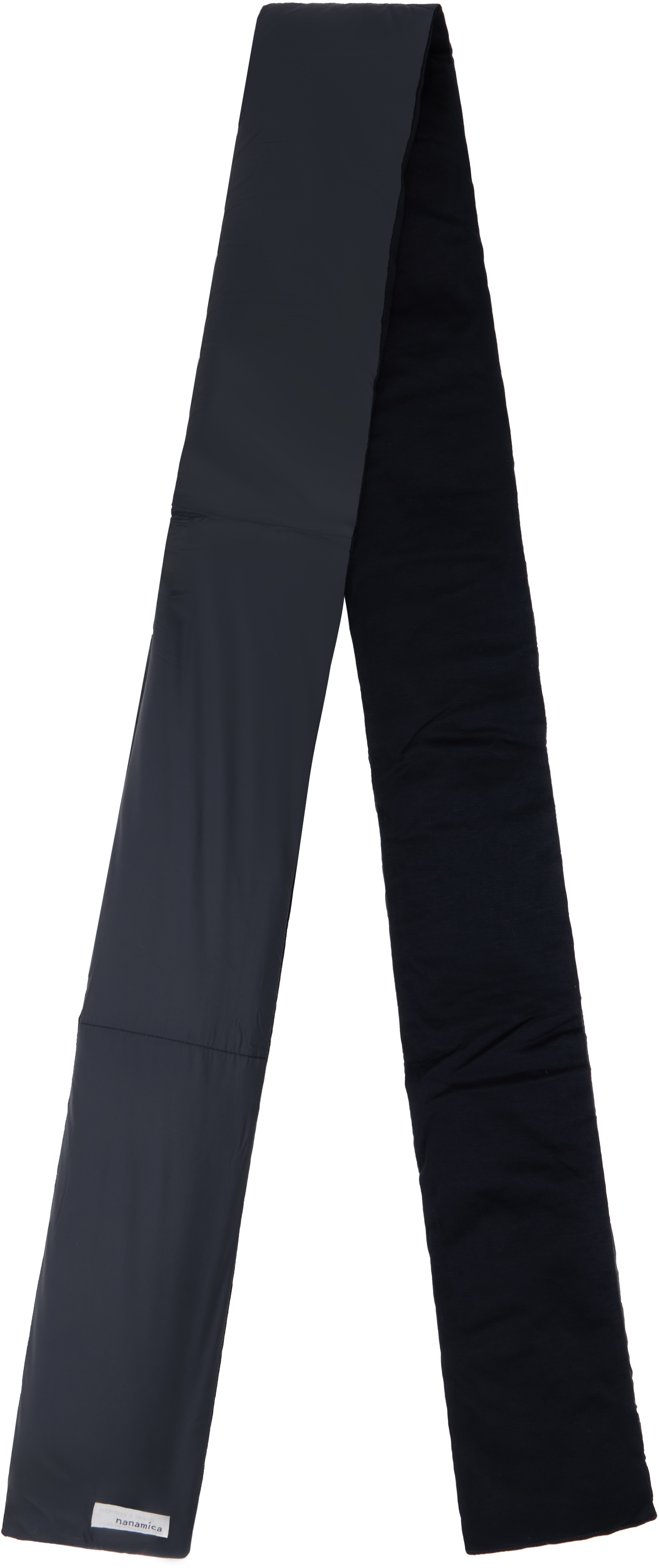 Navy Down Muffler Scarf by nanamica on Sale