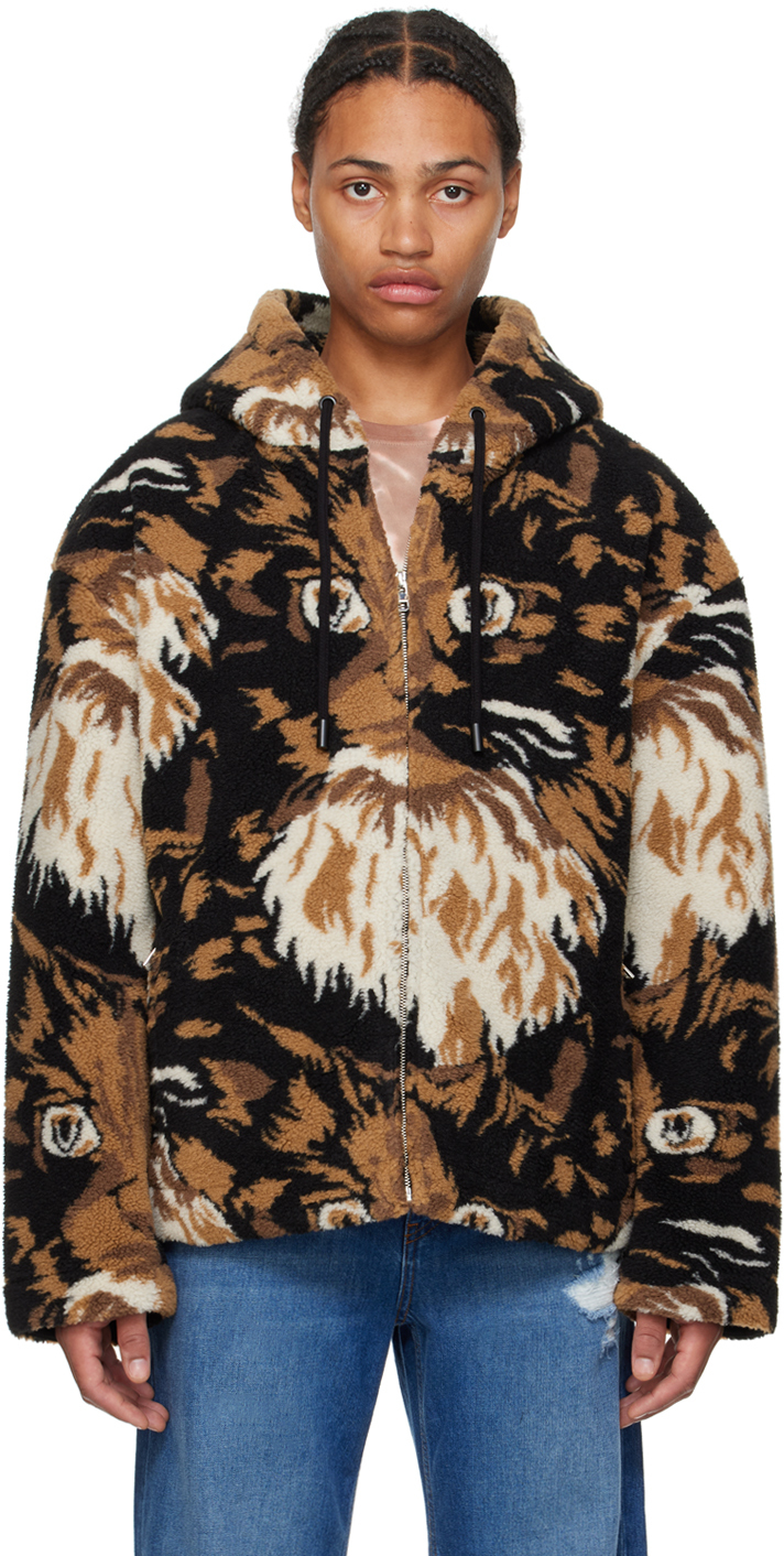 Brown Zip Jacket by JW Anderson on Sale