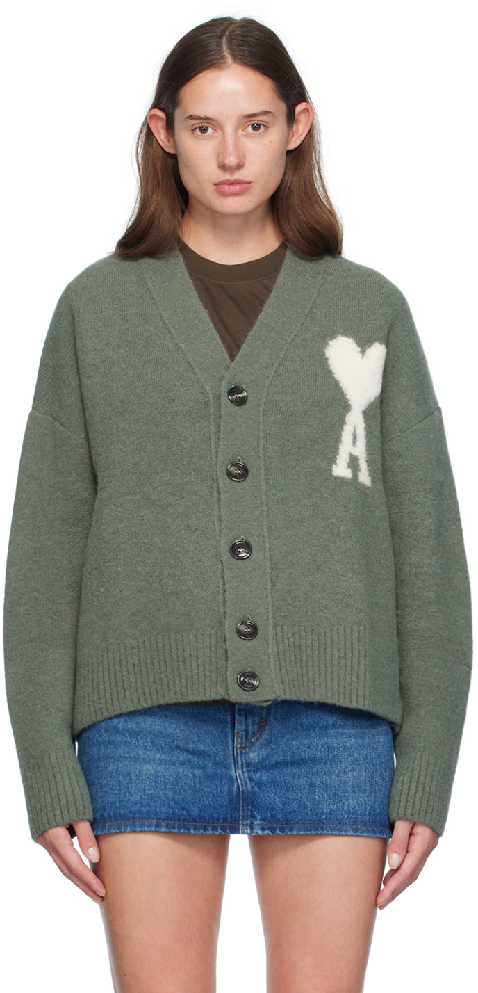 Ami Paris cardigans for Women | SSENSE